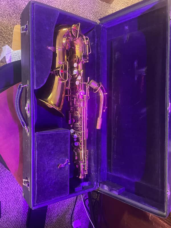 1920s THE BUESCHER TRUE TONE ALT / ALTO SAX / SAXOPHONE with | Reverb