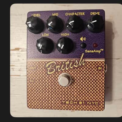 Tech 21 SansAmp Character Series British V2 2010s Purple | Reverb