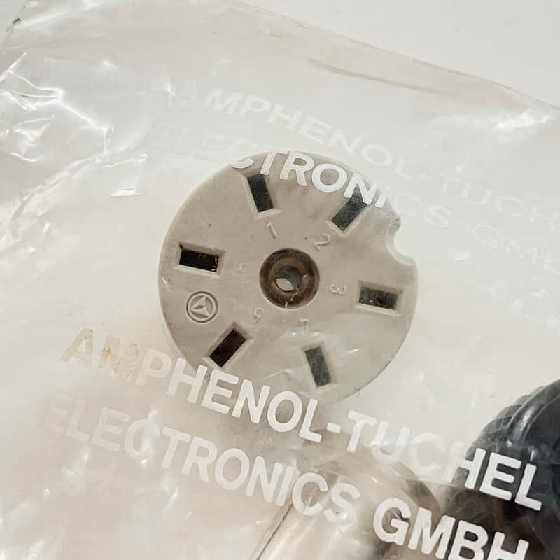 Amphenol - Tuchel connector inlay for U47 cable / psu NOS 60s | Reverb