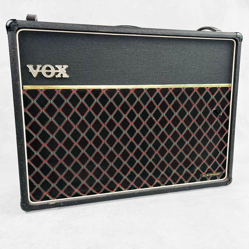 Vox AC30/6 Top Boost 2x12" Combo Amplifier 1982 - Black | Reverb