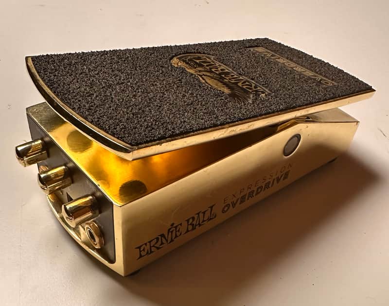 Ernie Ball P0-6183 Expression Overdrive 2010s - Gold | Reverb