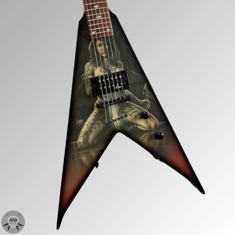 B.C. Rich JR-V Body Art Collection Umethar Limited Edition – | Reverb
