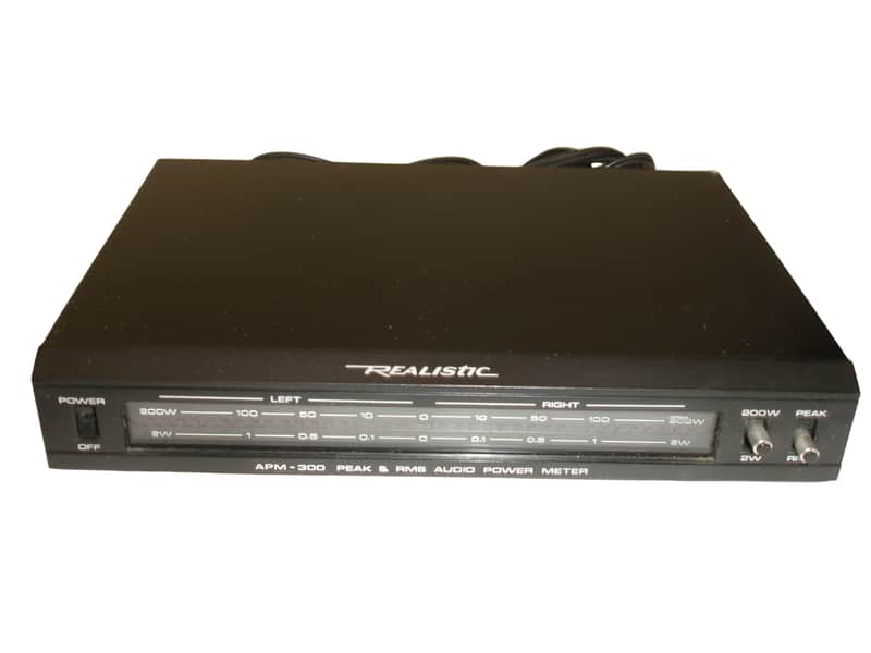 Realistic APM-300 (Model 42-2104) Stereo Audio Power Meter | Reverb UK
