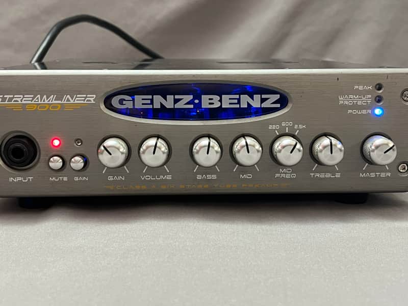 Genz Benz Streamliner 900 900w Class D Bass Amplifier | Reverb