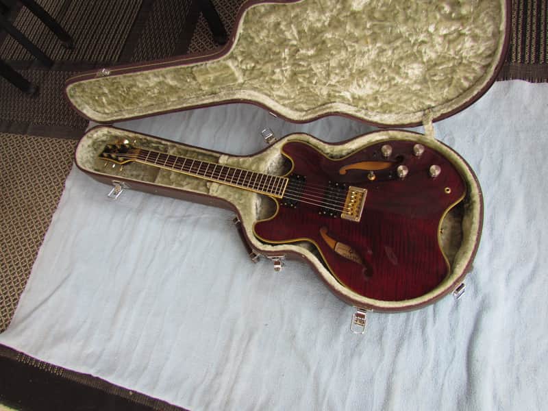 Daion Headhunter 555 Semi Hollow Body Made In Japan 335 | Reverb