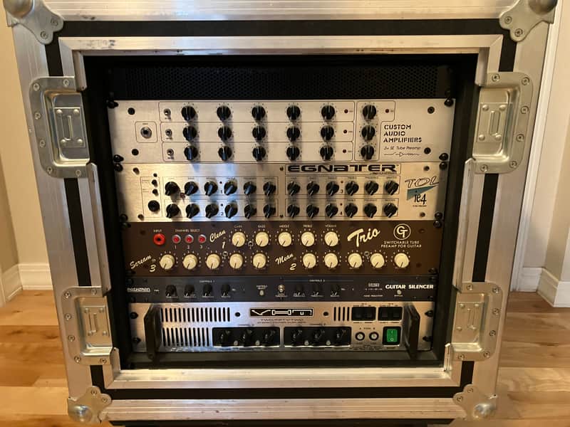 Bob Bradshaw Custom-Built Amp & Preamp Rack System – CAE | Reverb