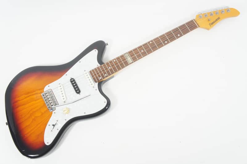 Fernandes DECADE-85 SID 3SB/R Sunburast 3-Single Jaguar Style | Reverb