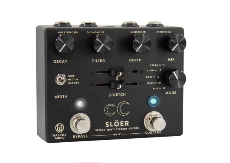 Walrus Audio Slöer Stereo Multi-Texture Reverb 2023 - Present | Reverb
