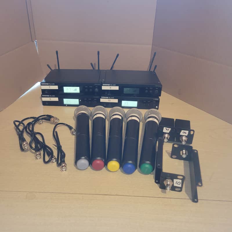 Lot of 4 Shure BLX4R-H10 Wireless Rack Receiver (2017, | Reverb
