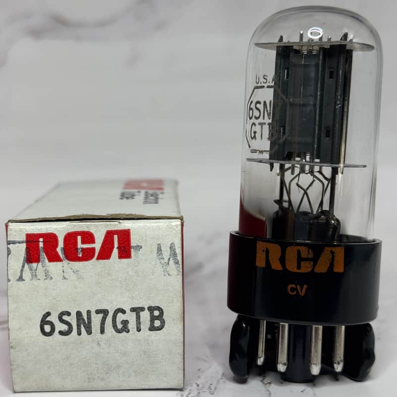 RCA 6SN7GTB Preamp Tube 1969 - Tested | Reverb