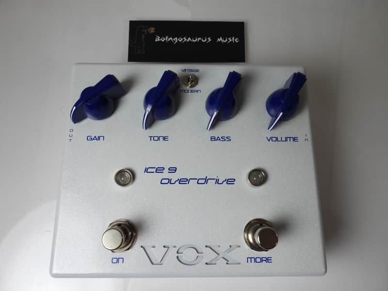 Vox Ice 9 Joe Satriani Signature Overdrive Effects Pedal Free | Reverb