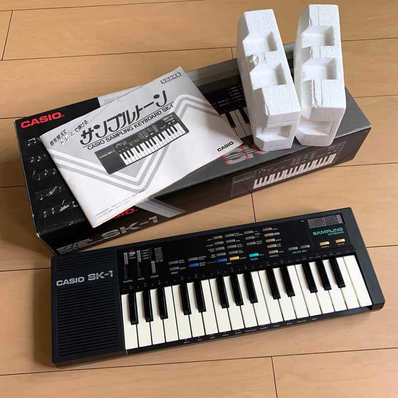Casio SK-1 Sampling Keyboard w/ Box | Reverb