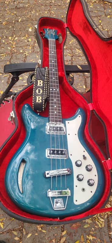 Kustom K 200 Bass 1968 - Transparent Blue | Reverb