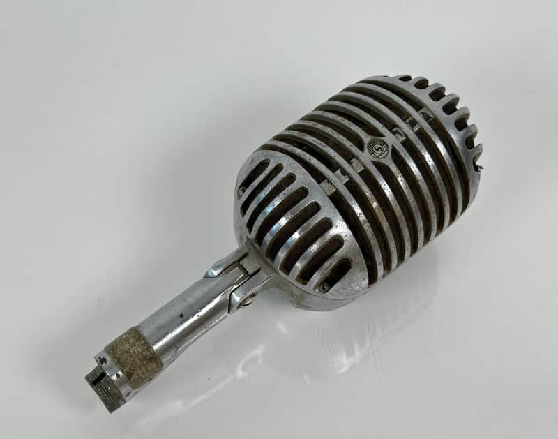 Vintage Shure Fatboy 55 Microphone 1960's | Reverb