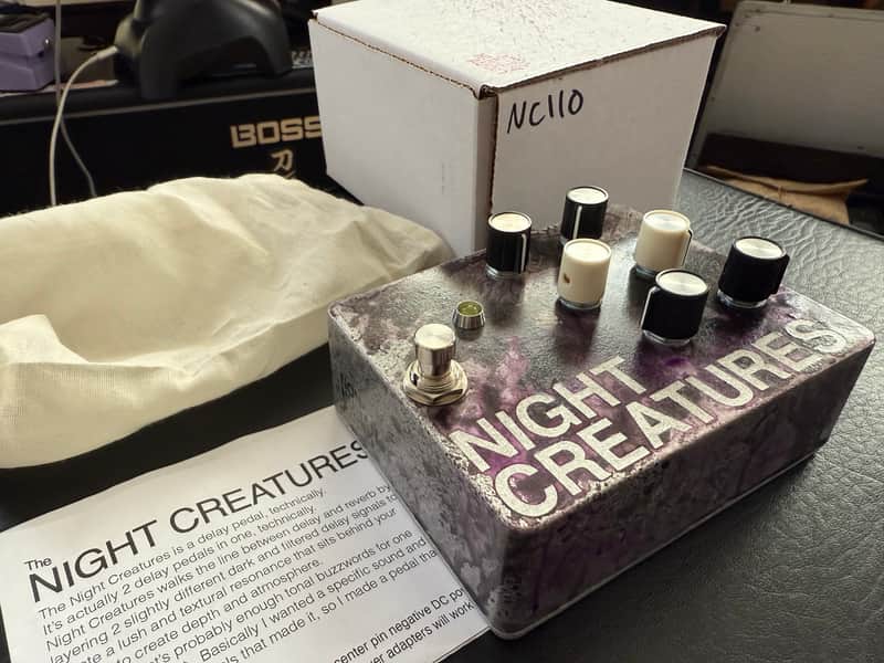 Non Human Audio Night Creatures 2025 - Hand Painted | Reverb
