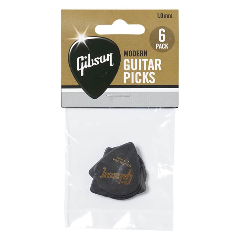 Gibson Modern 1mm Guitar Picks 6 Pack | Reverb