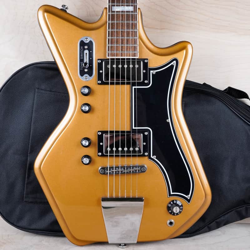 Airline Jetsons ‘59 2P 2020 Harvest Gold Metallic w/ Bag | Reverb