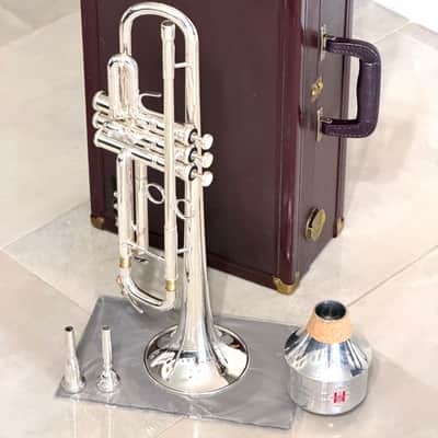 Maynard Ferguson Model Holton Silver Plated Bb Commercial, | Reverb