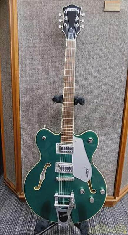 Gretsch Hollow Body Guitar G5622T GA Green Used | Reverb