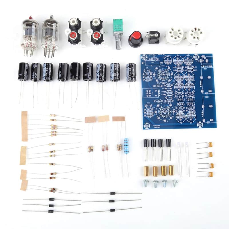 DIY 6JI Tube Preamp Amplifier Board Kit – Vacuum Tube Stereo | Reverb