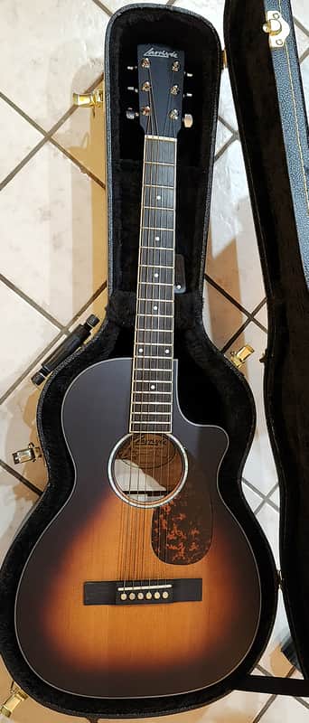 Larrivee PV-03QM Custom 2015 Tobacco Sunburst Parlor Cutaway | Reverb