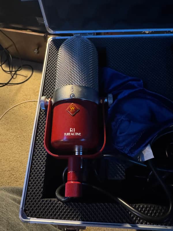 Golden Age Project R1 Tube Active Microphone - Red | Reverb