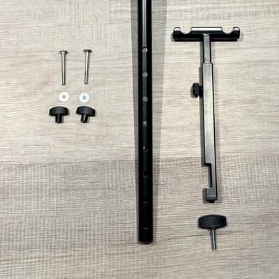 K&M 18810 Omega Table-Style Keyboard Stand, Ruby Red W/ | Reverb