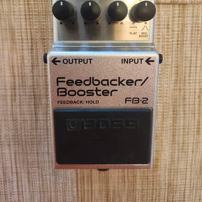 Boss FB-2 Feedbacker/Booster 2011 - Present - Silver | Reverb Canada