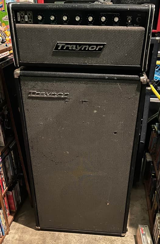 Traynor JTM45/JMP modded YSR-1 Custom Reverb and 2x15 cabinet | Reverb
