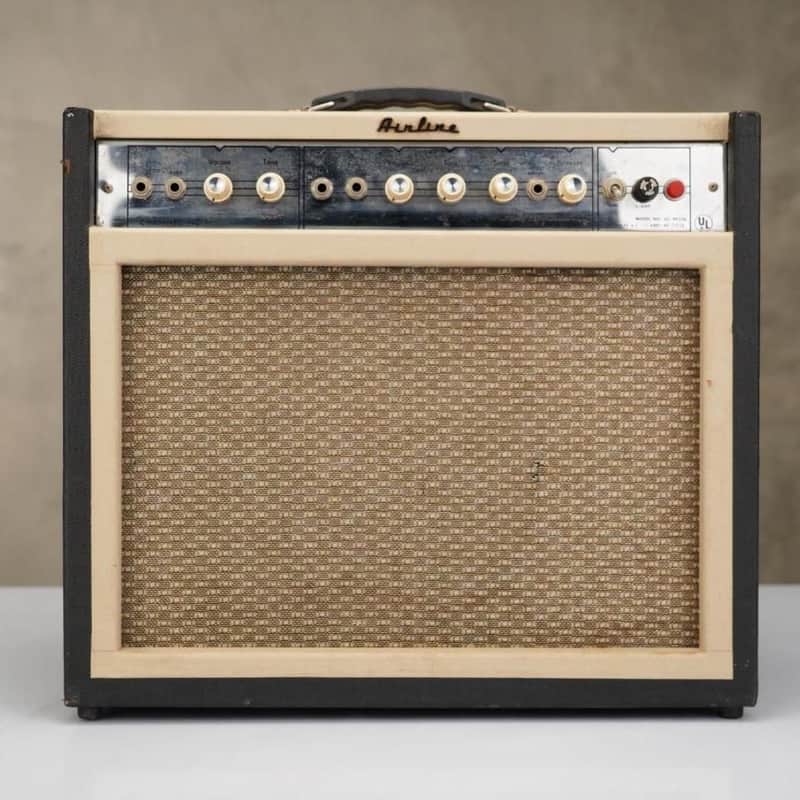 1966 Airline 62-9023A 1x12 Combo Amp #57419 | Reverb