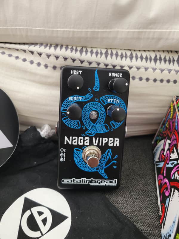 Catalinbread Naga Viper treble booster MKII with box | Reverb