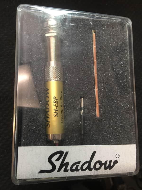 Shadow SH EBP piezo acoustic pickup with end pin jack NOS | Reverb