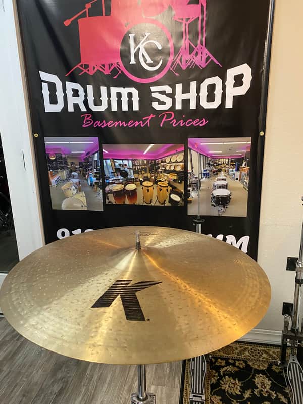 USEd Zildjian K Custom Dark 22" Ride | Reverb