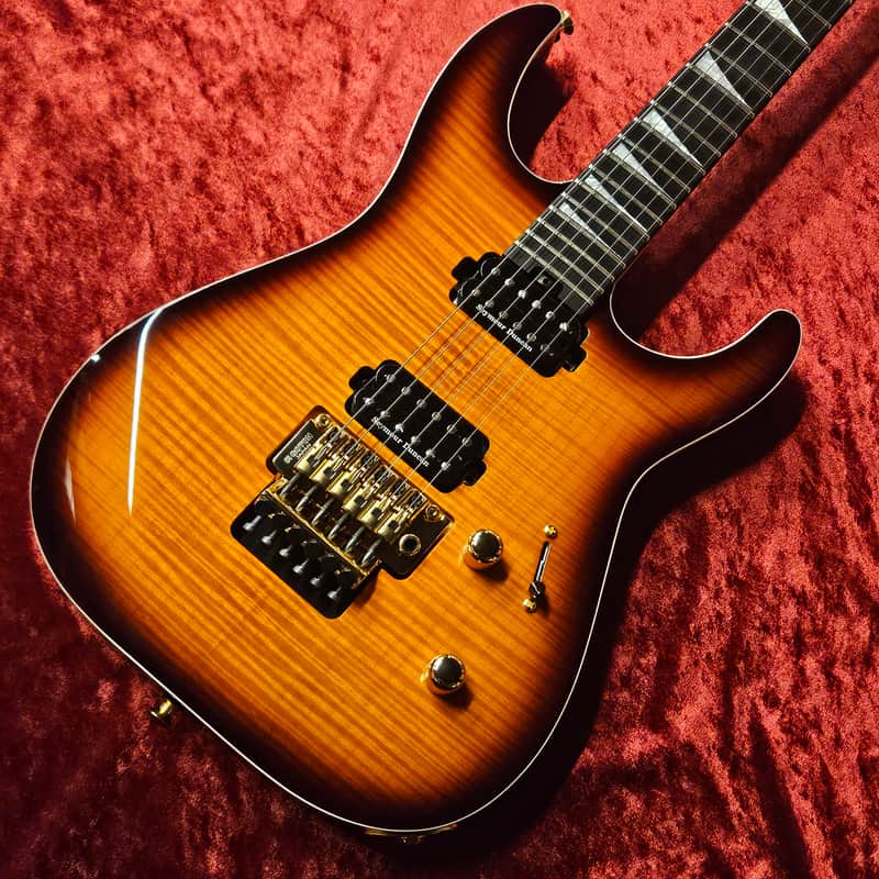 Jackson MJ Series Dinky DK -Amber Burst- 2024 [Made in Japan] | Reverb