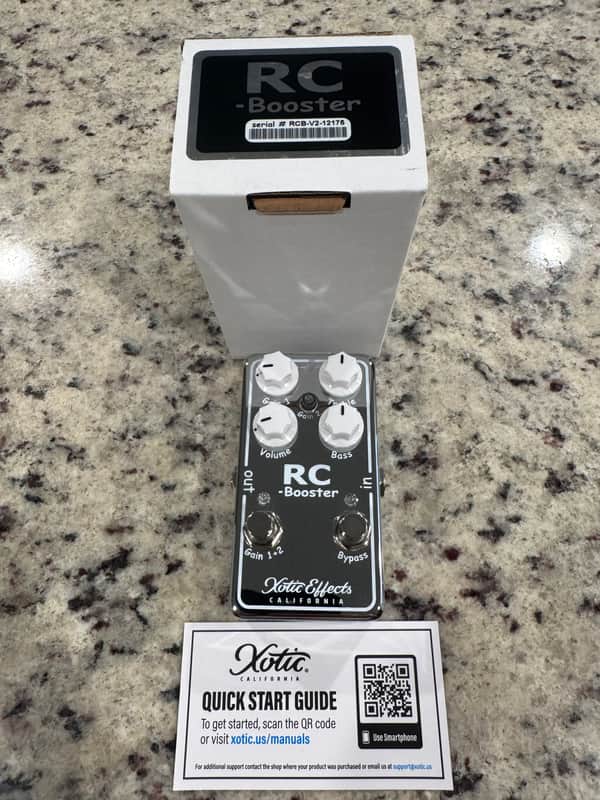 Xotic RC Booster V2 2016 - Present - Chrome | Reverb