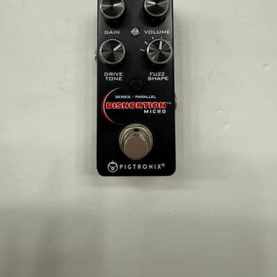 Pigtronix Disnortion Micro Fuzz Distortion Guitar Effect | Reverb