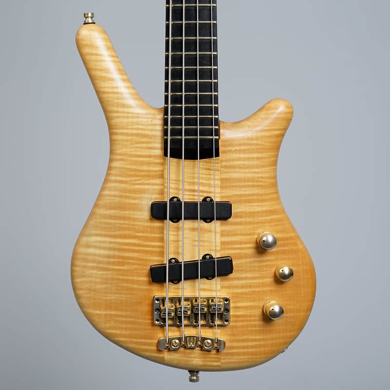 Warwick Custom Order Thumb 4 NT 2005 - AAA Flame Maple | Reverb