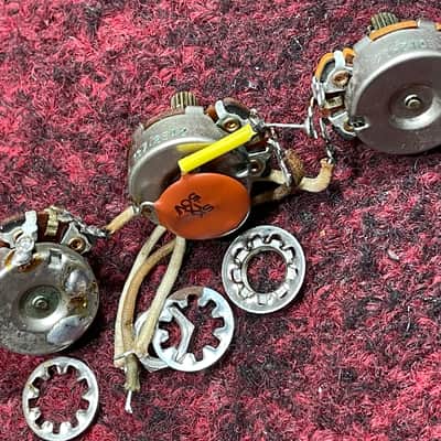Fender Stratocaster 1965 CTS 250K Pots Wiring Harness | Reverb