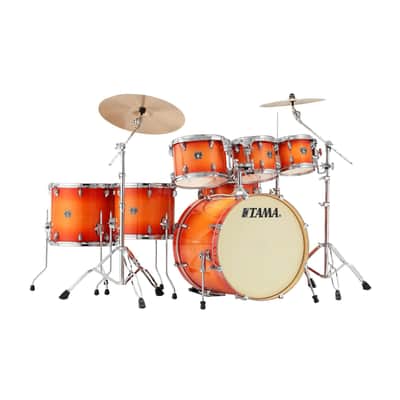 TAMA Superstar Classic 7-Piece Drum Shell Pack (Tangerine | Reverb