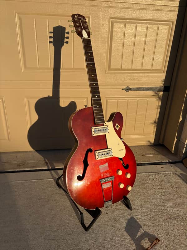 Harmony Rocket 1963 - Cherry Red | Reverb