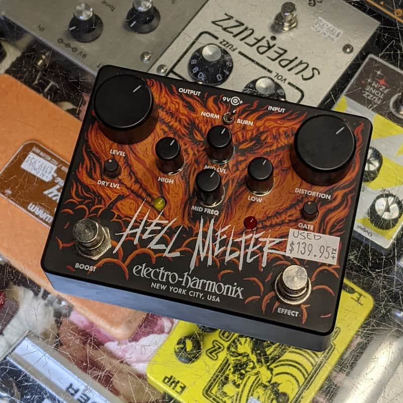 Electro-Harmonix Hell Melter Distortion | Reverb