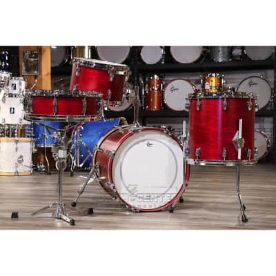 Gretsch USA Custom 4pc Jazz Drum Set Satin Rosewood | Reverb