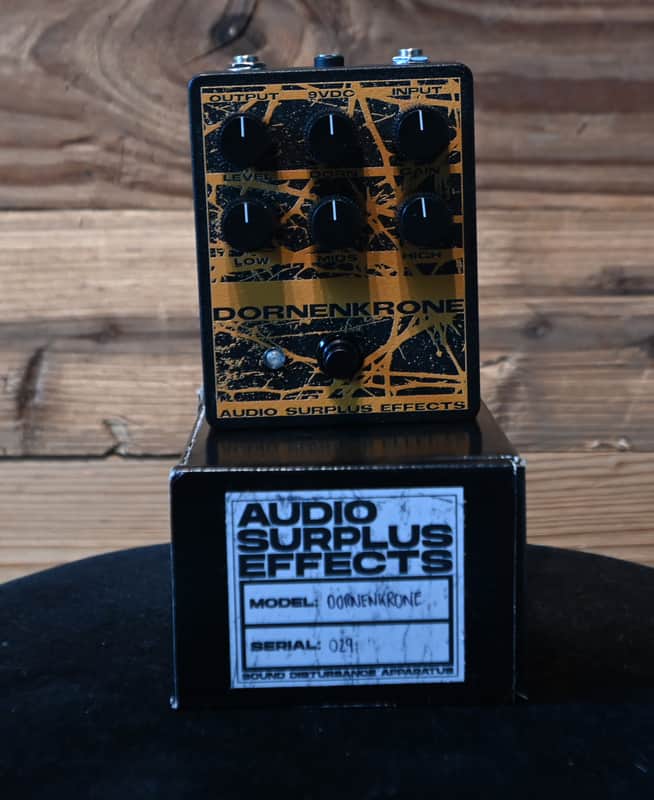 Audio Surplus Effects Dornenkrone - high-gain octave fuzz one | Reverb