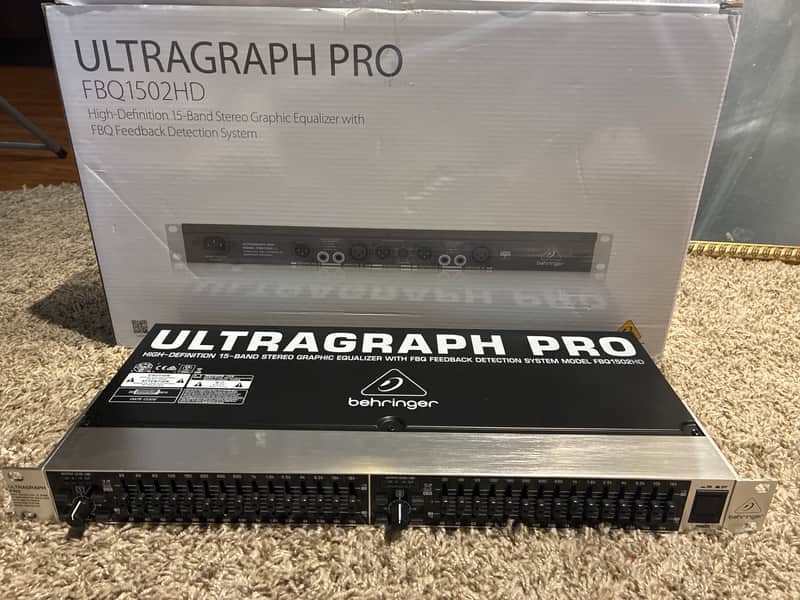 (Free Shipping) Behringer Ultragraph Pro FBQ1502 15-Band | Reverb
