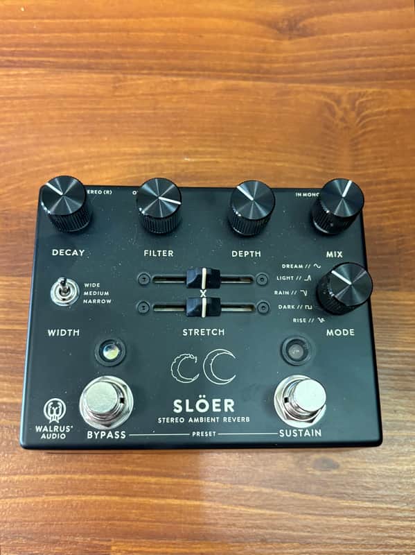 Walrus Audio Slöer Stereo Multi-Texture Reverb 2023 - Present | Reverb