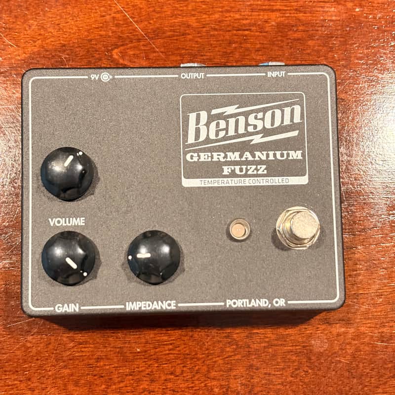 Benson Amps Germanium Fuzz - Black | Reverb