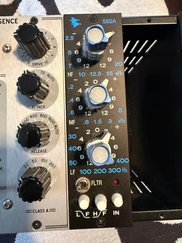API 550A 500 Series 3-Band Equalizer Module 2007 - Present - | Reverb