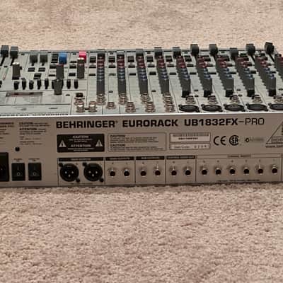 Behringer Eurorack UB1832FX-Pro 18-Input 3/2-Bus Mic / Line | Reverb