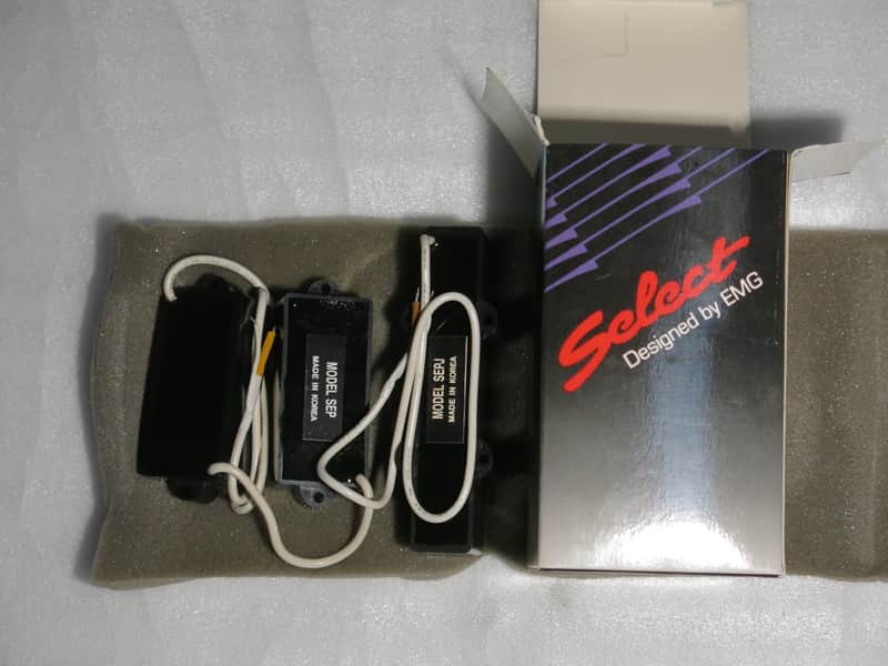 EMG Select SEPJ Bass Pickup SET, black - early 80s - | Reverb