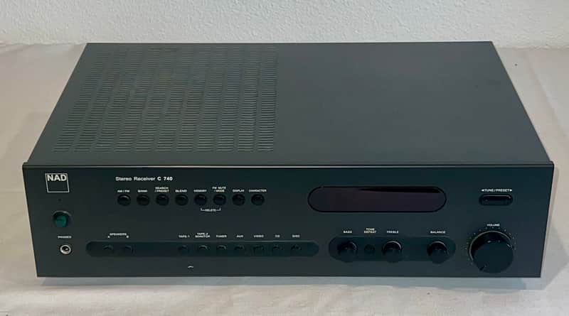 NAD C-740 Stereo Receiver , Great 1990s' Vintage Stereo, | Reverb
